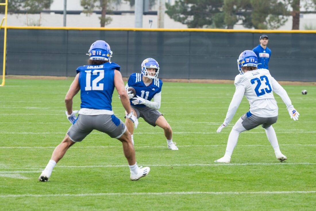 Photo Gallery: KU holds Christmas Eve practice in Arizona | News ...